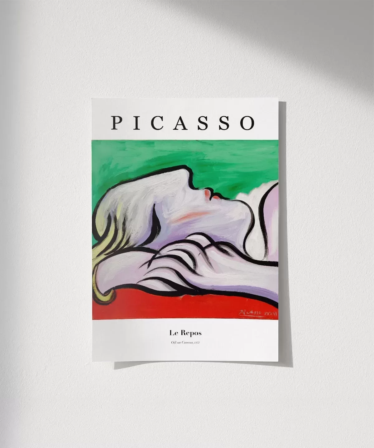 Pablo Picasso Le Repos Poster Fiyatı - Vogloo.com