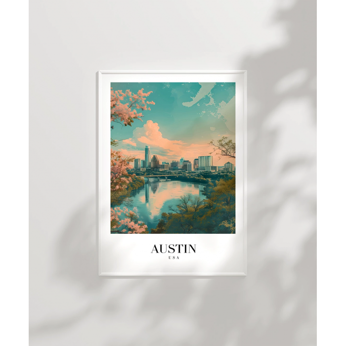 Doğa ve Şehir Arasında Poster Fiyatı - Vogloo.com