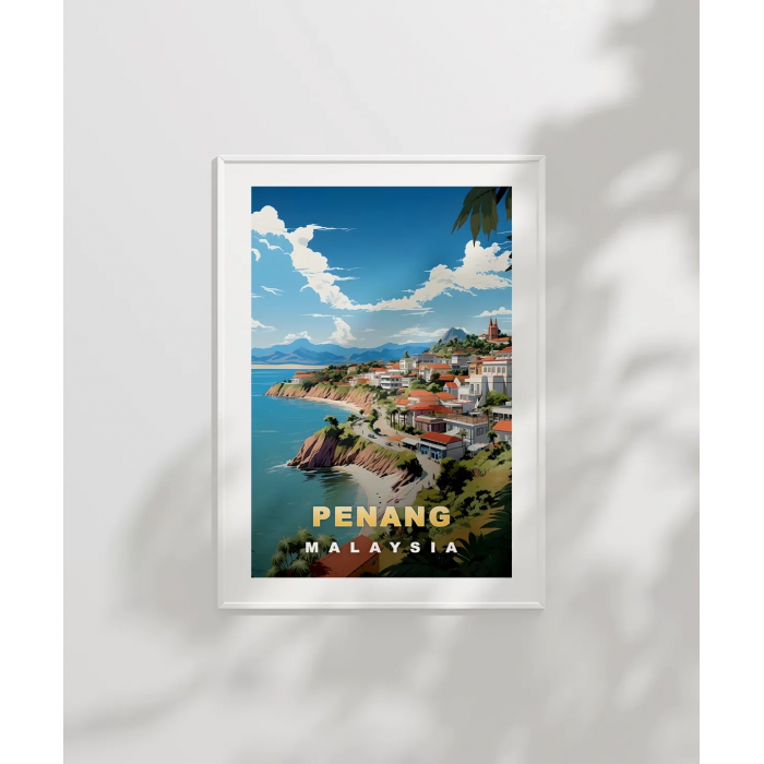 Penang Sahil Manzarası Poster Fiyatı - Vogloo.com