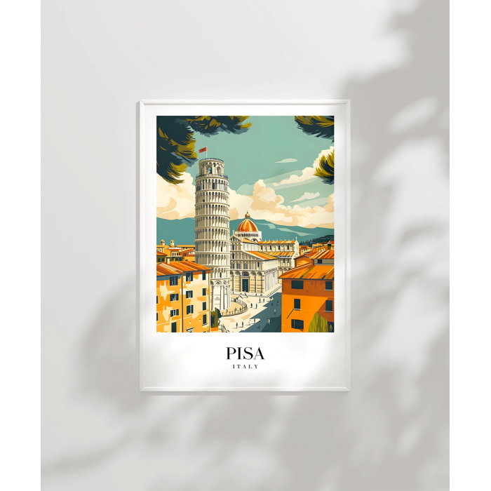 Toskana’nın İncisi Pisa Poster Fiyatı - Vogloo.com