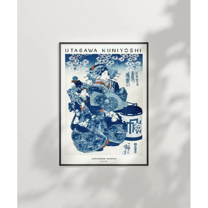 Utagawa Kuniyoshi Japon Kadın Poster Fiyatı - Vogloo.com