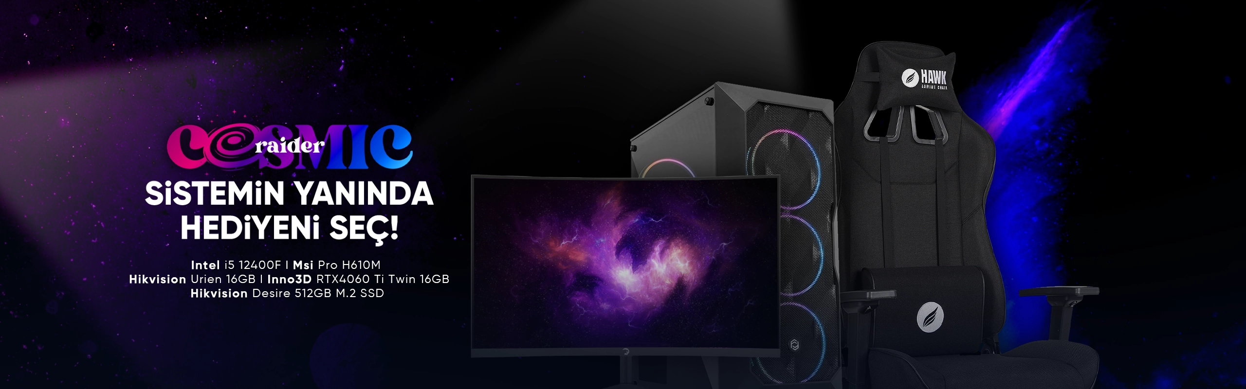 Hawk Gaming | Hawk Gaming Oyuncu Bilgisayar ve Ekipmanları