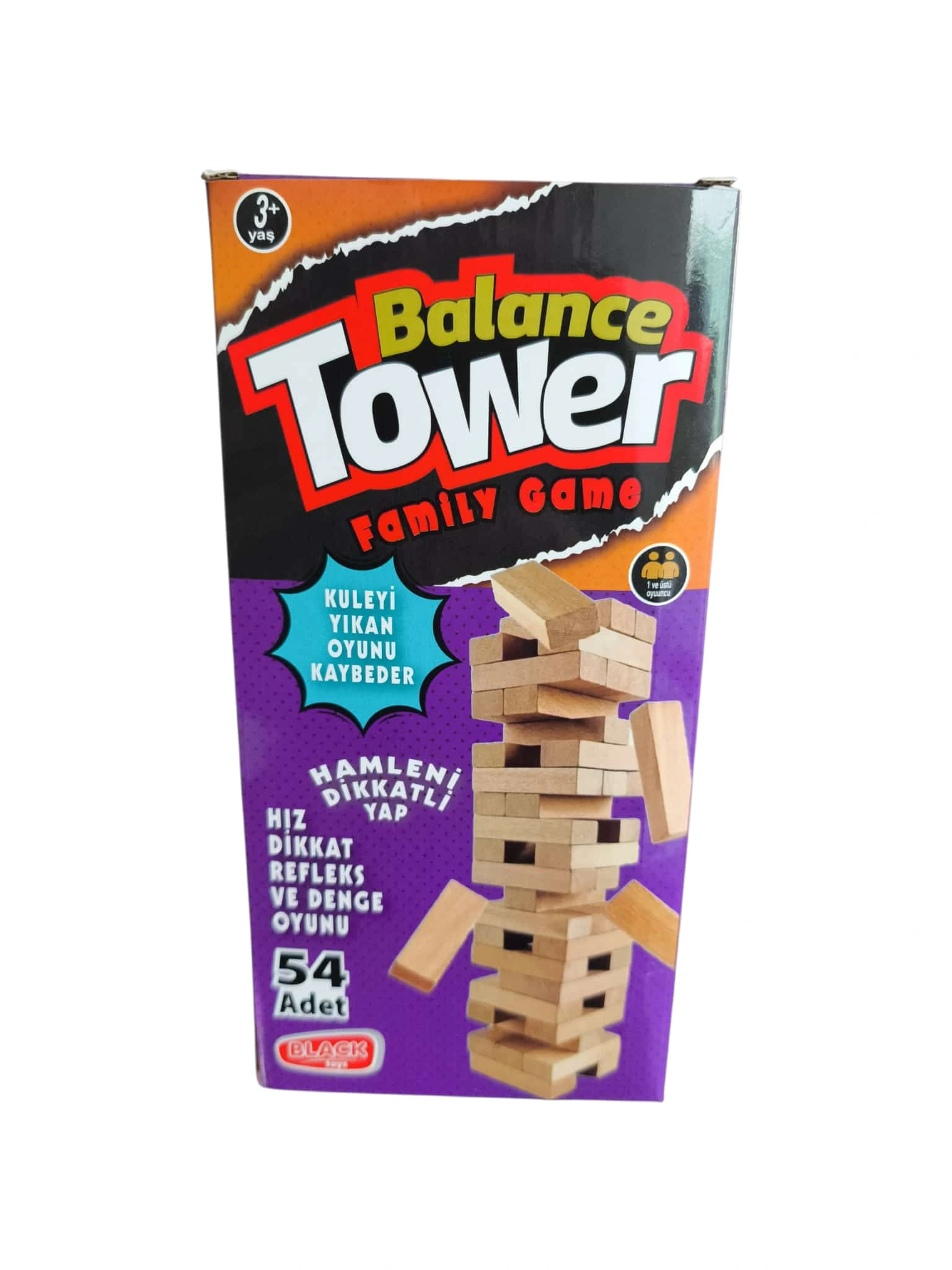 AHŞAP JENGA [BALANCE TOWER]