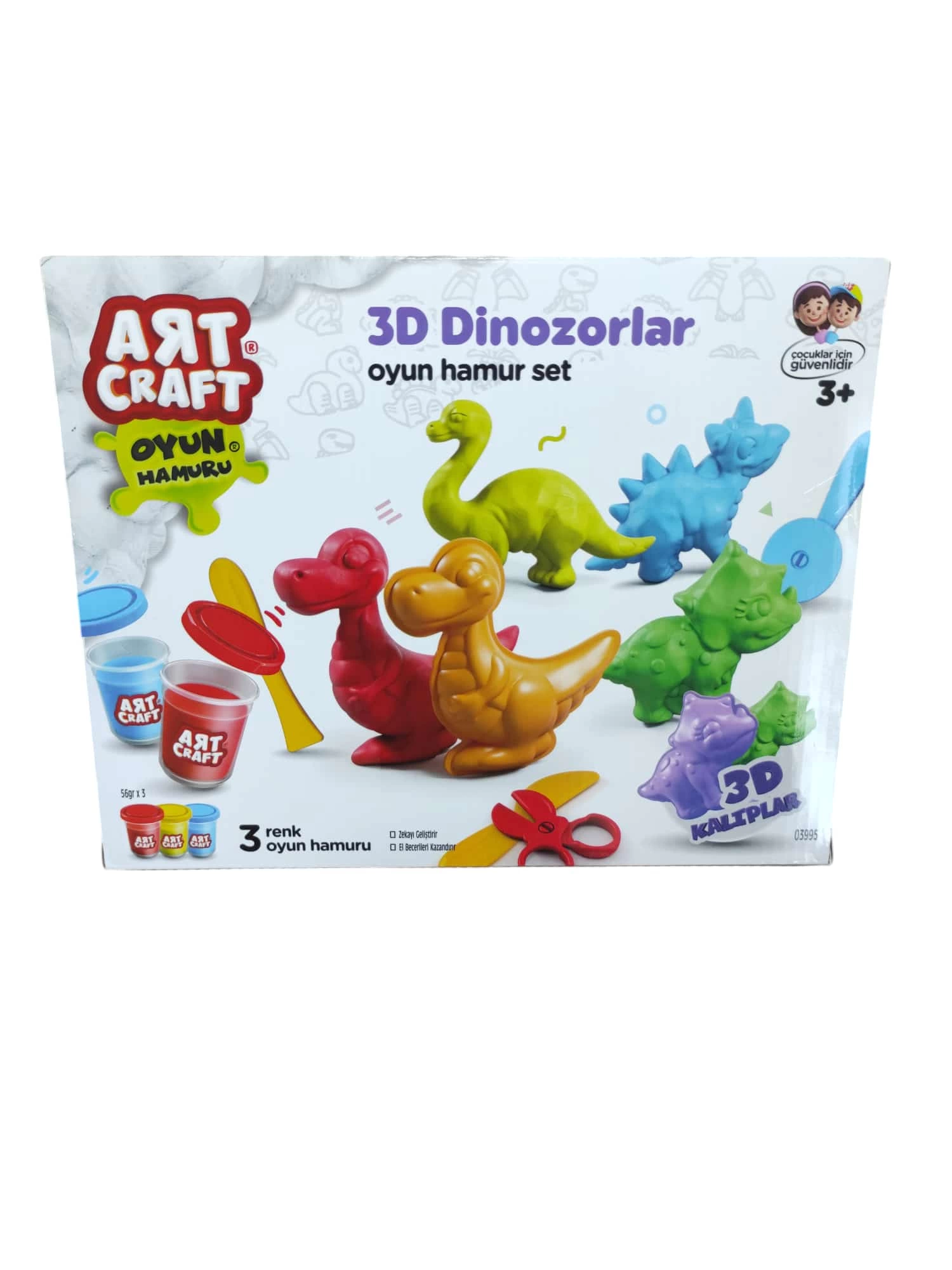 ART CRAFT DİNAZORLAR HAMUR SET