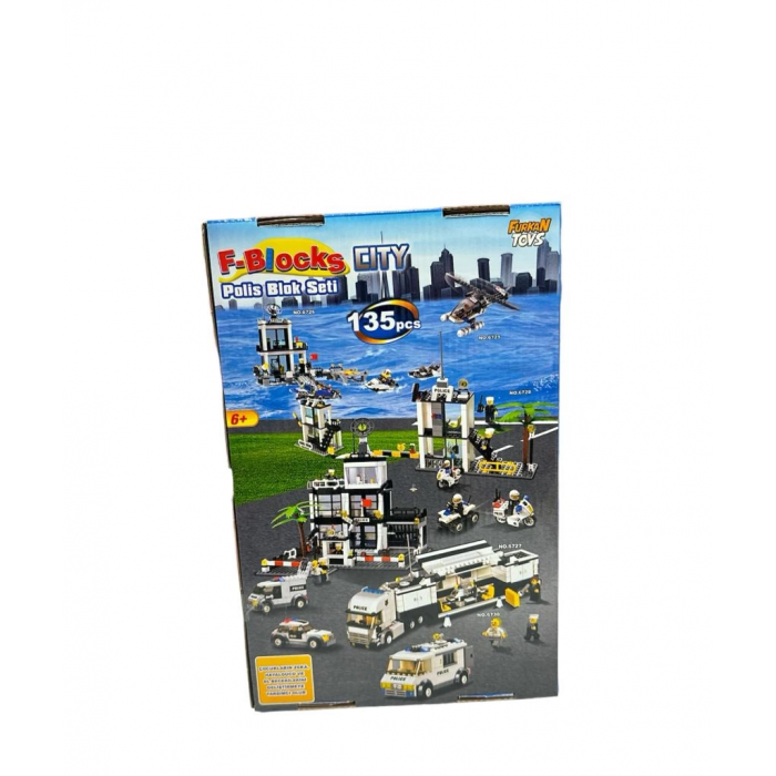 F BLOCKS POLİS BLOK SETİ 135 PCS