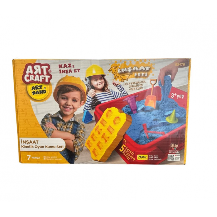 KİNETİK KUM İNŞAAT SETİ 75 GR