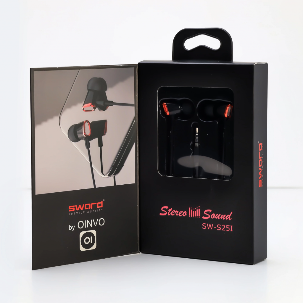 SWORD KULAKLIK KABLOLU SW-S25I BLACK