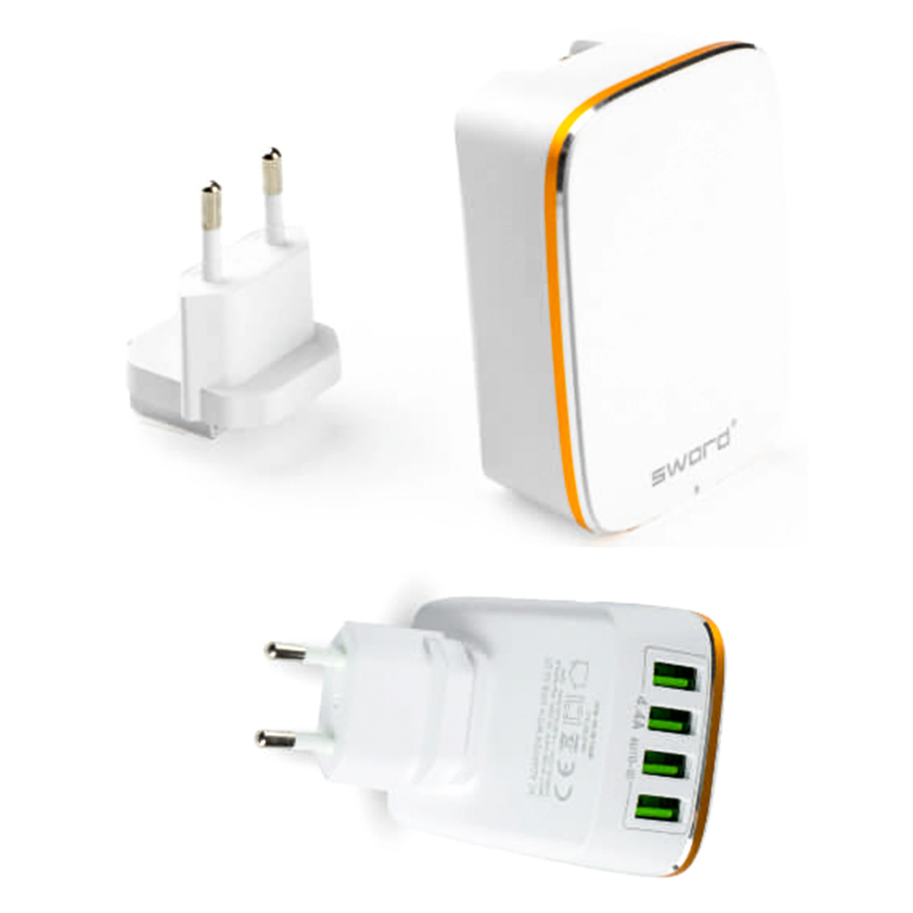SWORD SW-4U44 4 USB-A ÇIKIŞLI ŞARJ BAŞLIĞI