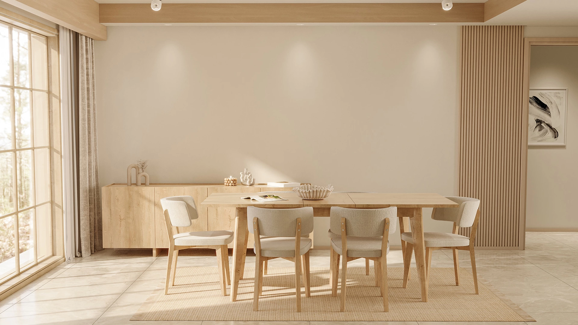 Redoro Bohem Yemek Odası Takımı