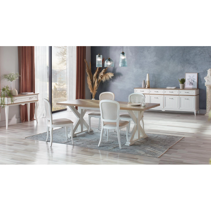 Angelic Sırtı Topuzlu Sandalye