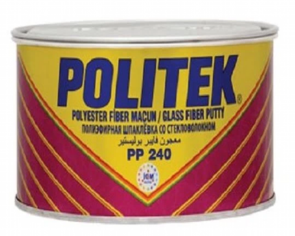 POLİTEK POLYESTER FİBER MACUN ( 3 KG )