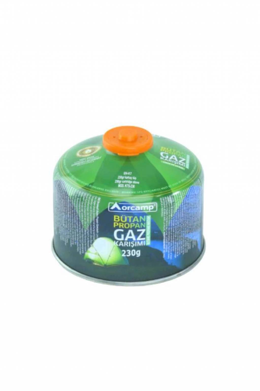 ORCAMP BÜTAN PROPAN GAZ KARIŞIMI 230 G (KARTUŞ)