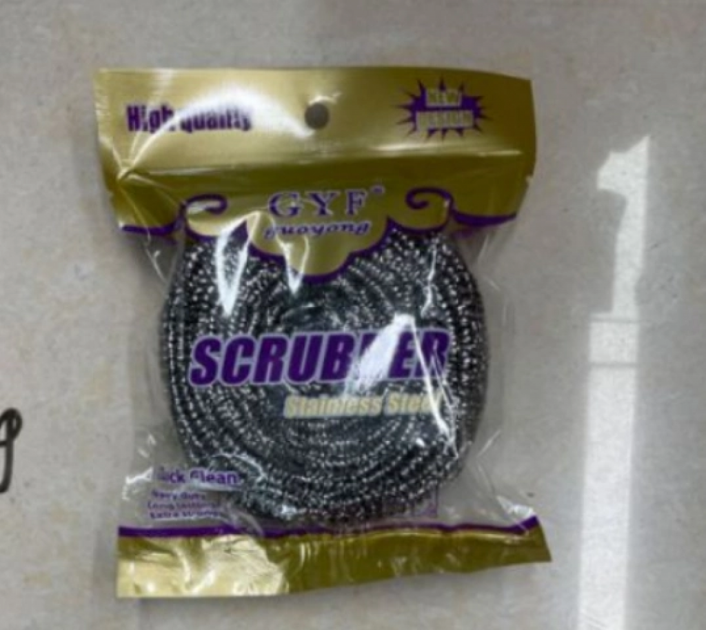 SCRUBBER BULAŞIK TELİ TEKLİ 165-F