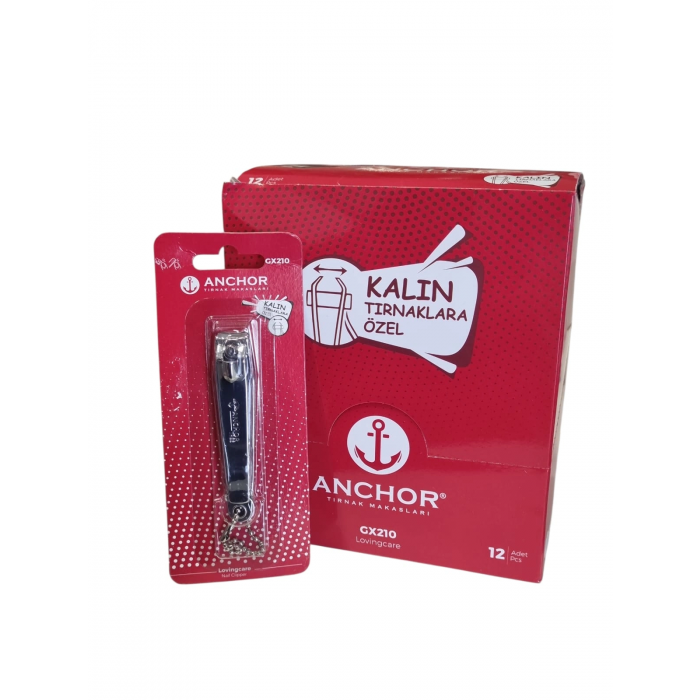 ANCHOR TIRNAK MAKASI BÜYÜK GX-210 (PKT-12 Lİ)