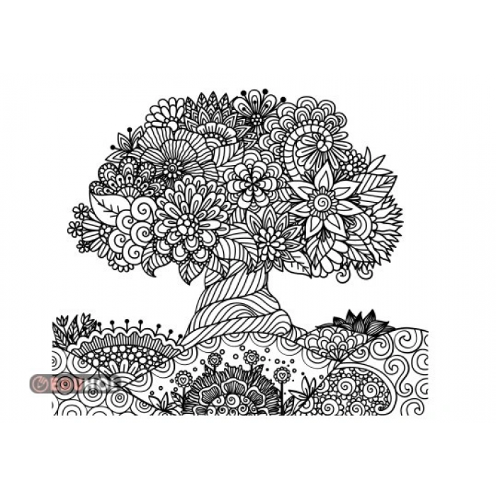 MANDALA ORMAN BOYAMA