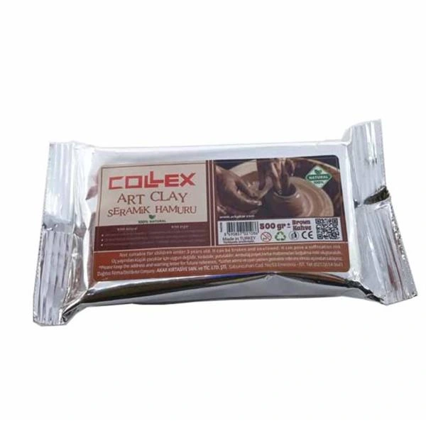 ARK COLLEX SERAMİK KİL HAMURU 500 GR KAHVE 2108