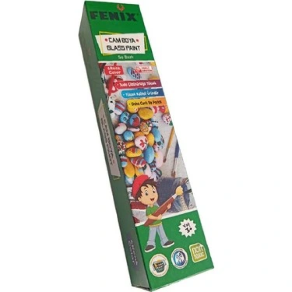 FENİX CAM BOYASI 15 ML FN-501 (PKT-6 LI)