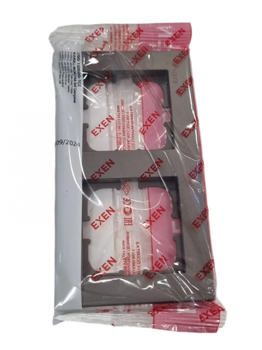 EXEN MOCHA İKİLİ ÇERÇEVE ANTRASİT GRİ (PK-24 LÜ)