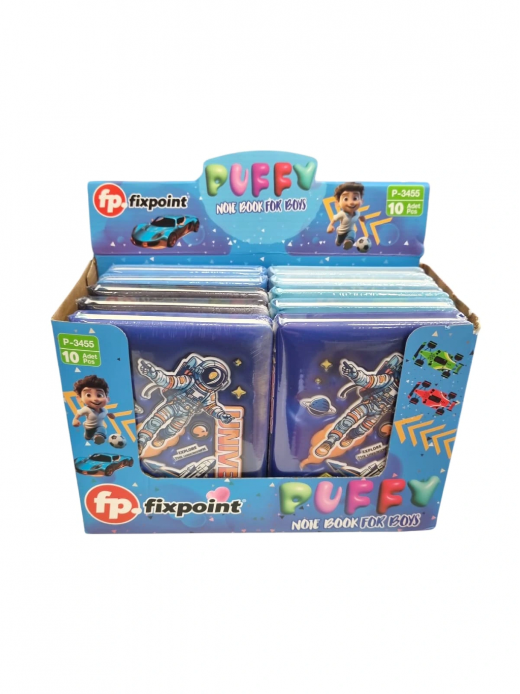 FİXPOİNT NOT DEFTERİ PUFFY ERKEK P-3455(PKT-10 LU)