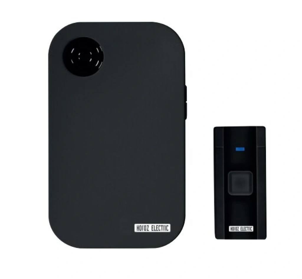 HOROZ NEXT-D KABLOSUZ KAPI ZİLİ 4,5V SİYAH