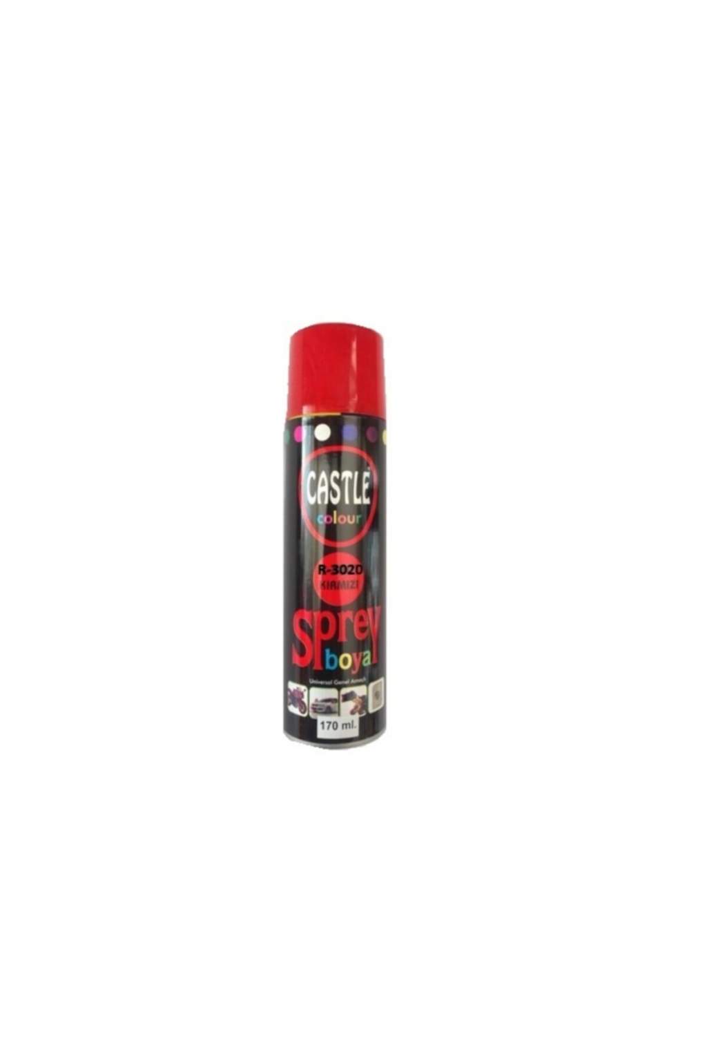 CASTLE SPREY BOYA KIRMIZI 200 ML