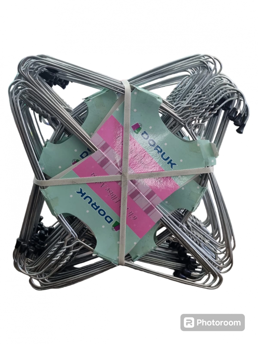 DORUK ELBİSE ASKISI METAL 6 LI