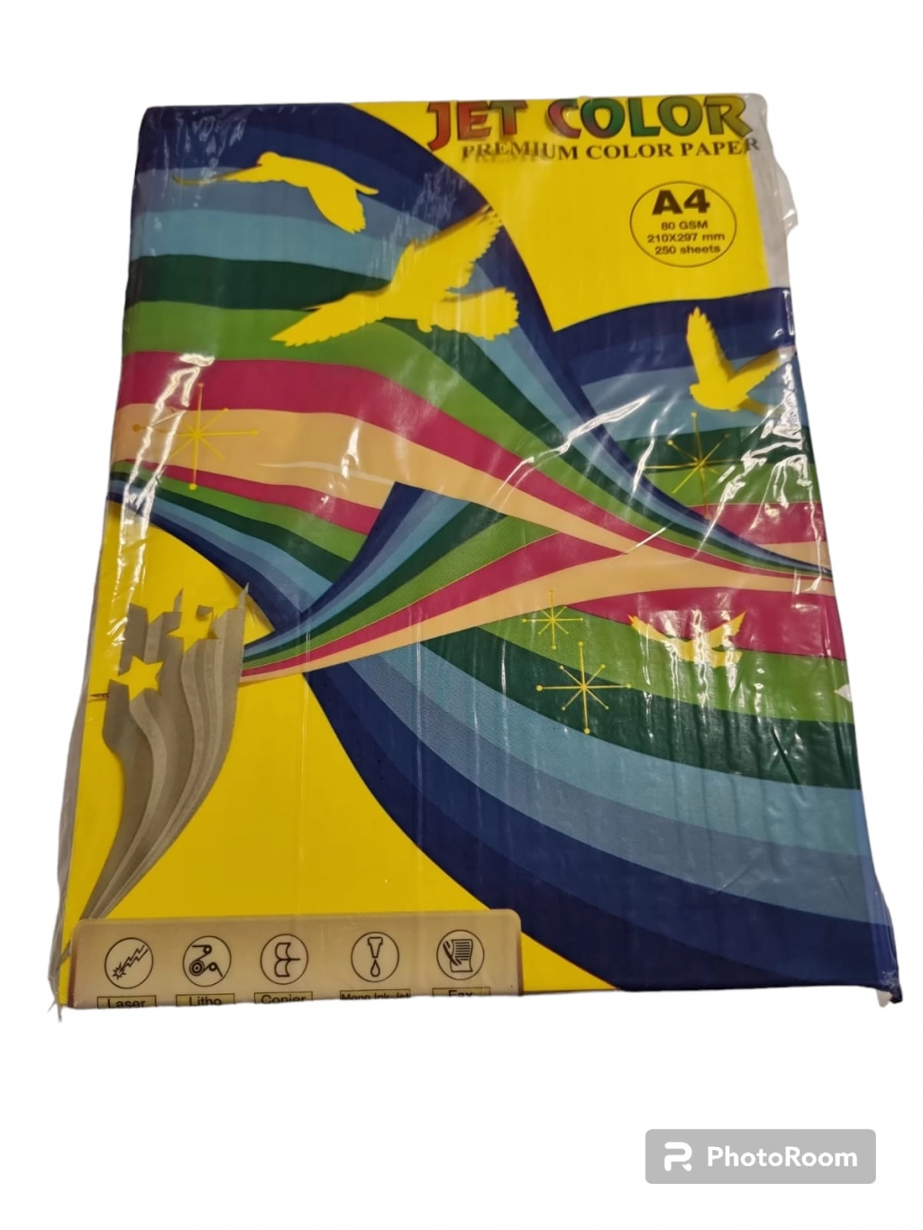 JET COLOR RENKLİ KAĞIT A4/80/100 NE-3055 250 Lİ