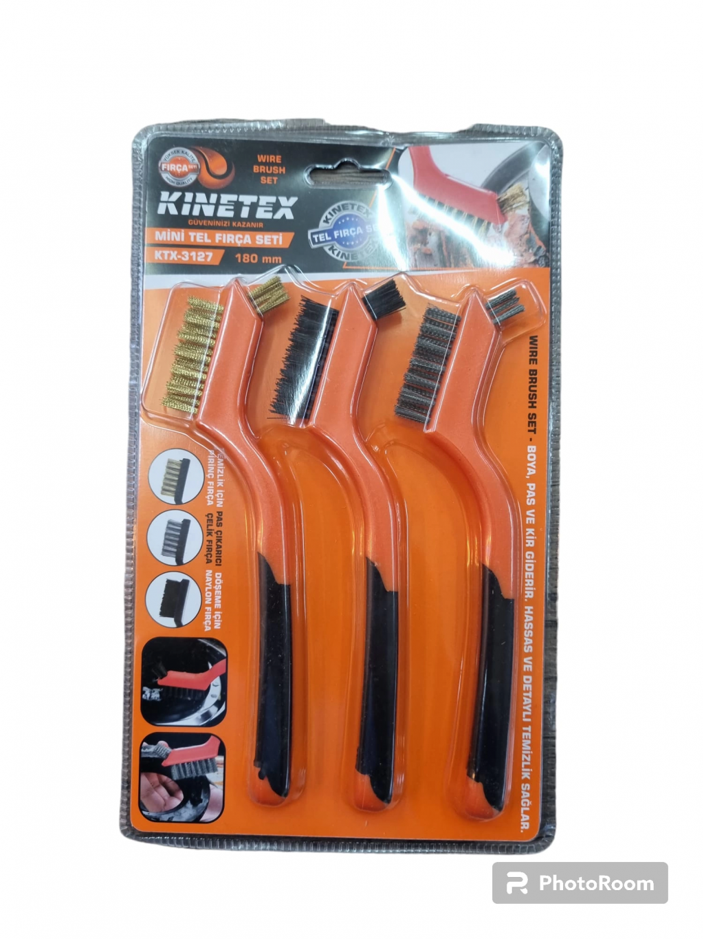 KNITEX MİNİ TEL FIRÇA SETİ 3 PARÇA LÜKS KTX-3127