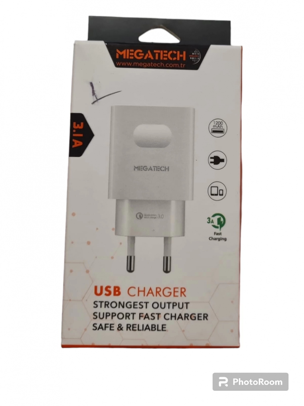MEGATECH ECO ŞARJ KAFASI(ADAPTÖRÜ) 3,1A