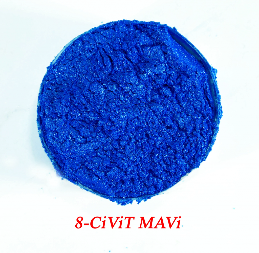ÇİVİT MAVİSİ - METALİK SEDEFLİ PİGMENT