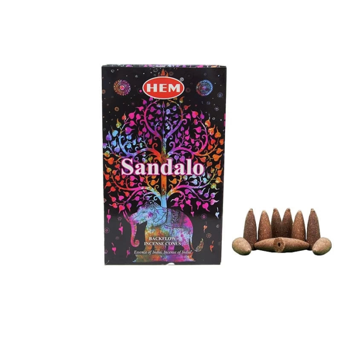 Hem Sandal Geri Akış Konik Tütsü 10 Adet Hem Sandal Geri Akış Konik Tütsü 10 Adet
