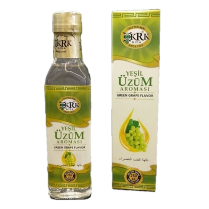 Krk Gıda Yeşil Üzüm Aroması 250 ML Krk Gıda Yeşil Üzüm Aroması 250 ML