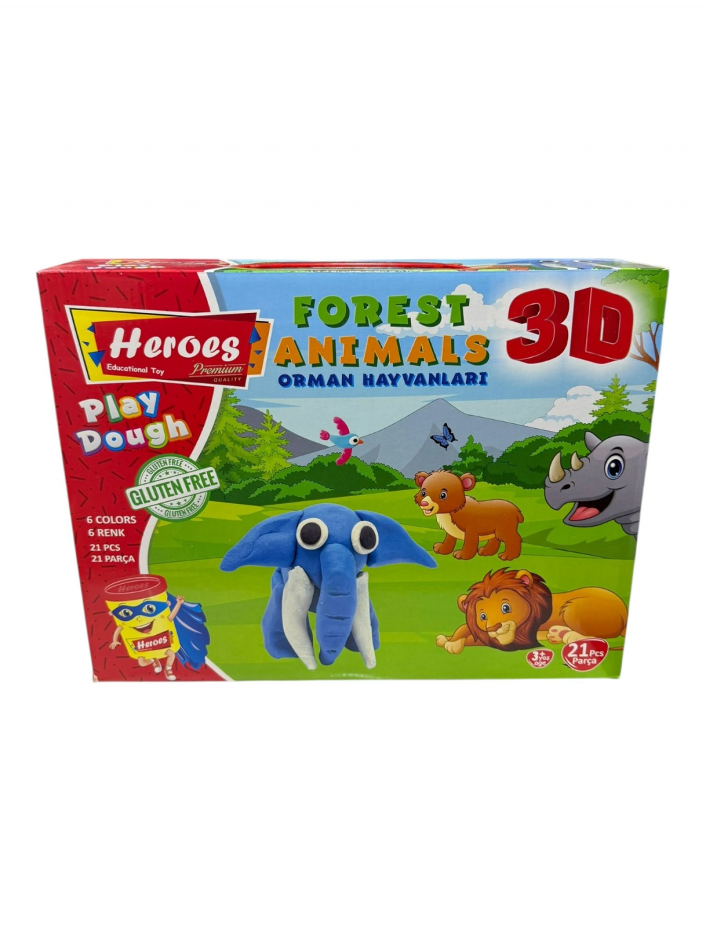 3D ORMAN HAYVANLARI*12