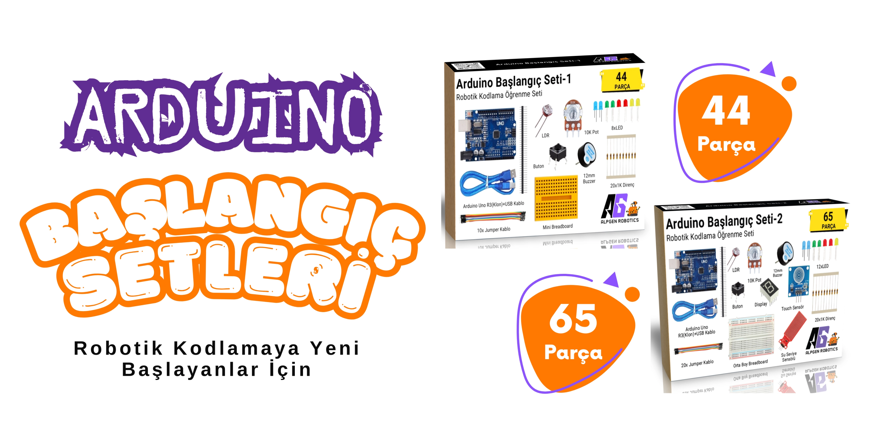 ALPGEN Robotics | STEM Robotik Kodlama Arduino Eğitim Setleri