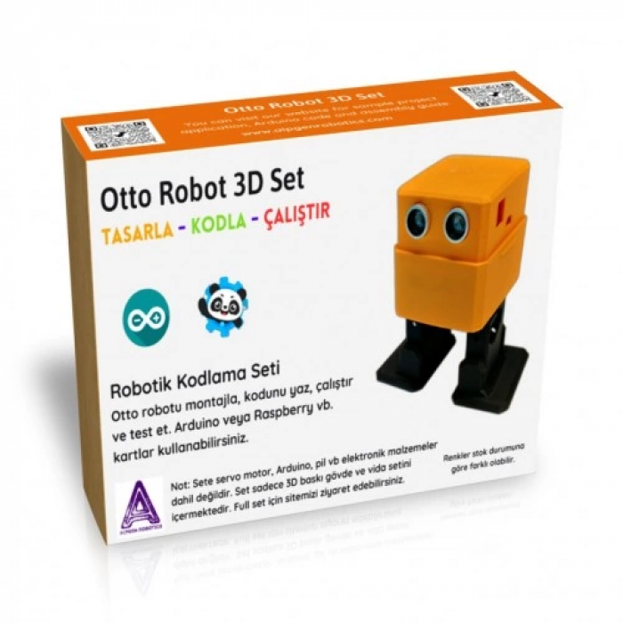 3D PLA Baskı Otto Robot (Elektroniksiz) Demonte