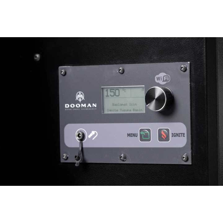 Dooman Grills Premium Peletli Barbekü D600 - Meaty&Cheesy