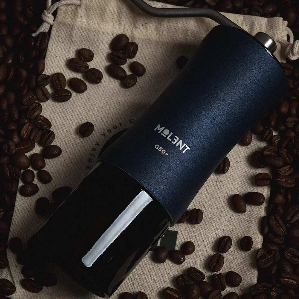 Molent G50+ Coffee Grinder Navy Blue | Molent Tools