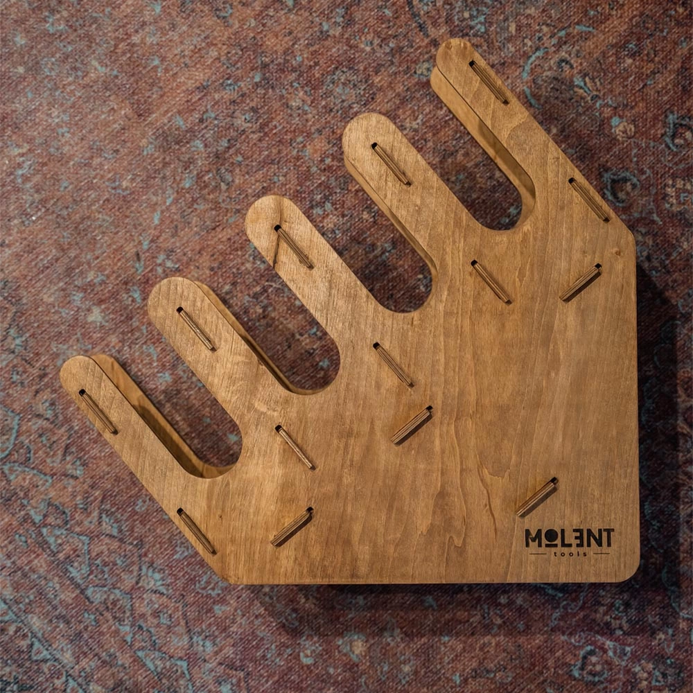 Ahşap Karton Bardak Standı | Molent Tools