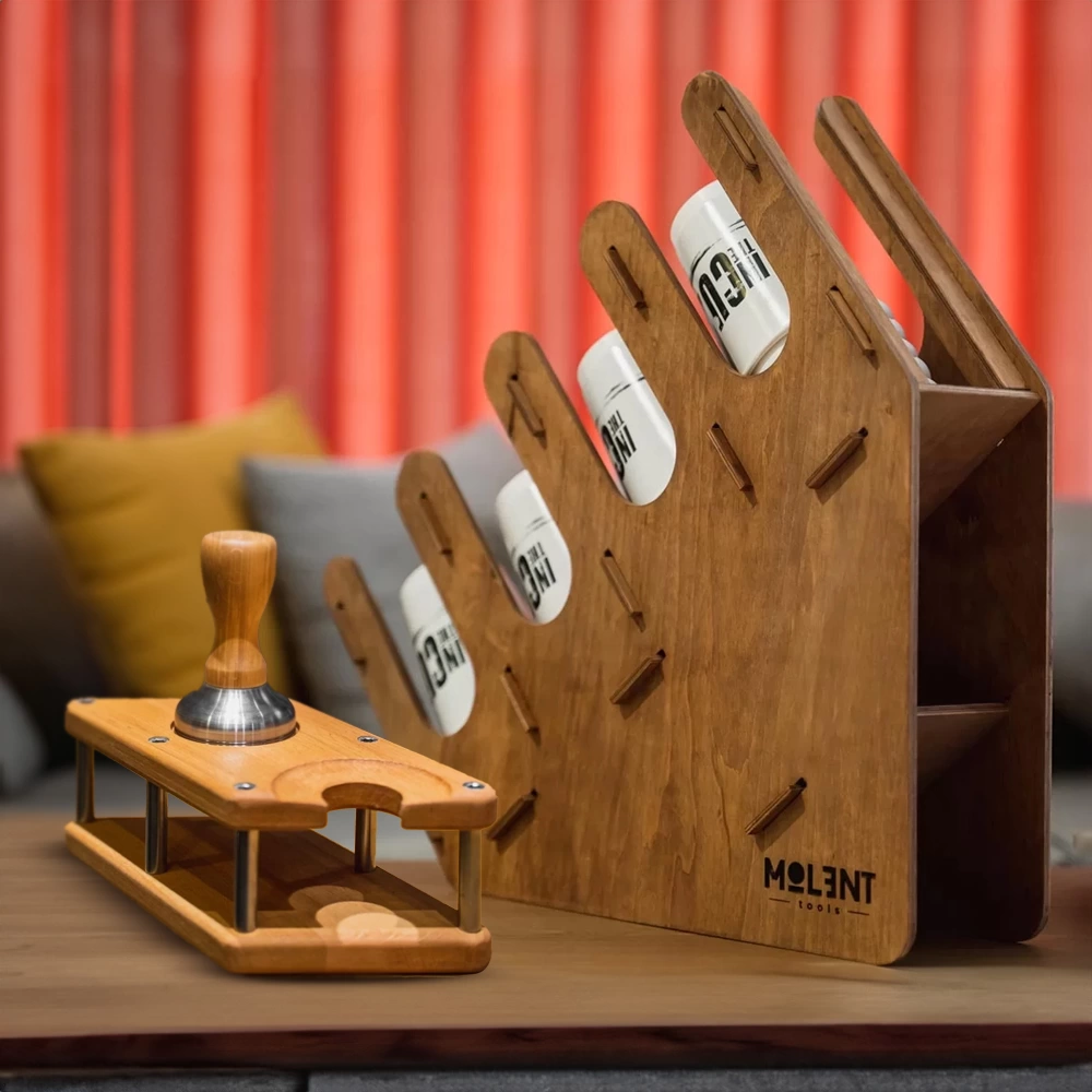 Molent Tools | Coffee Grinder, Tamper And Stand Types