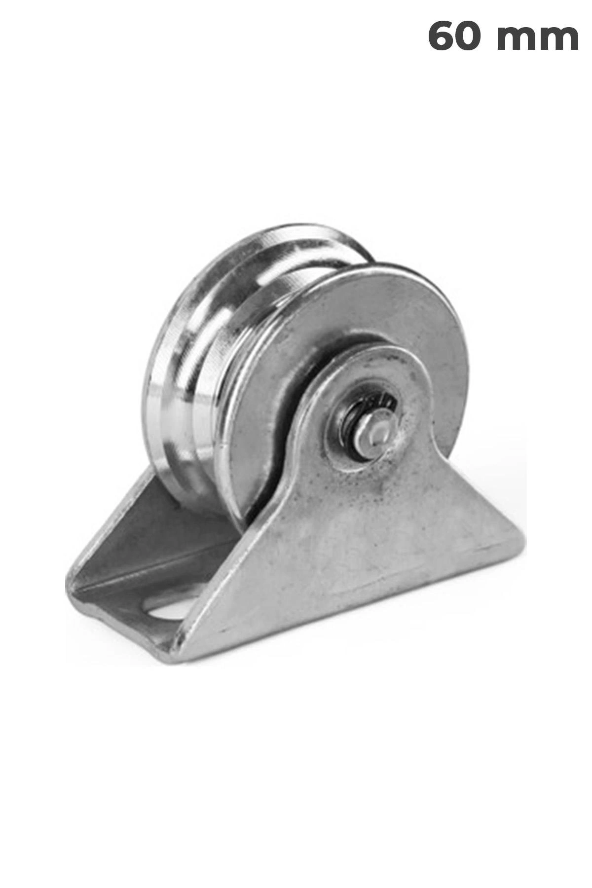 60mm Raylı Kapı Makarası Demir Kapı Tablalı Ray Tekeri