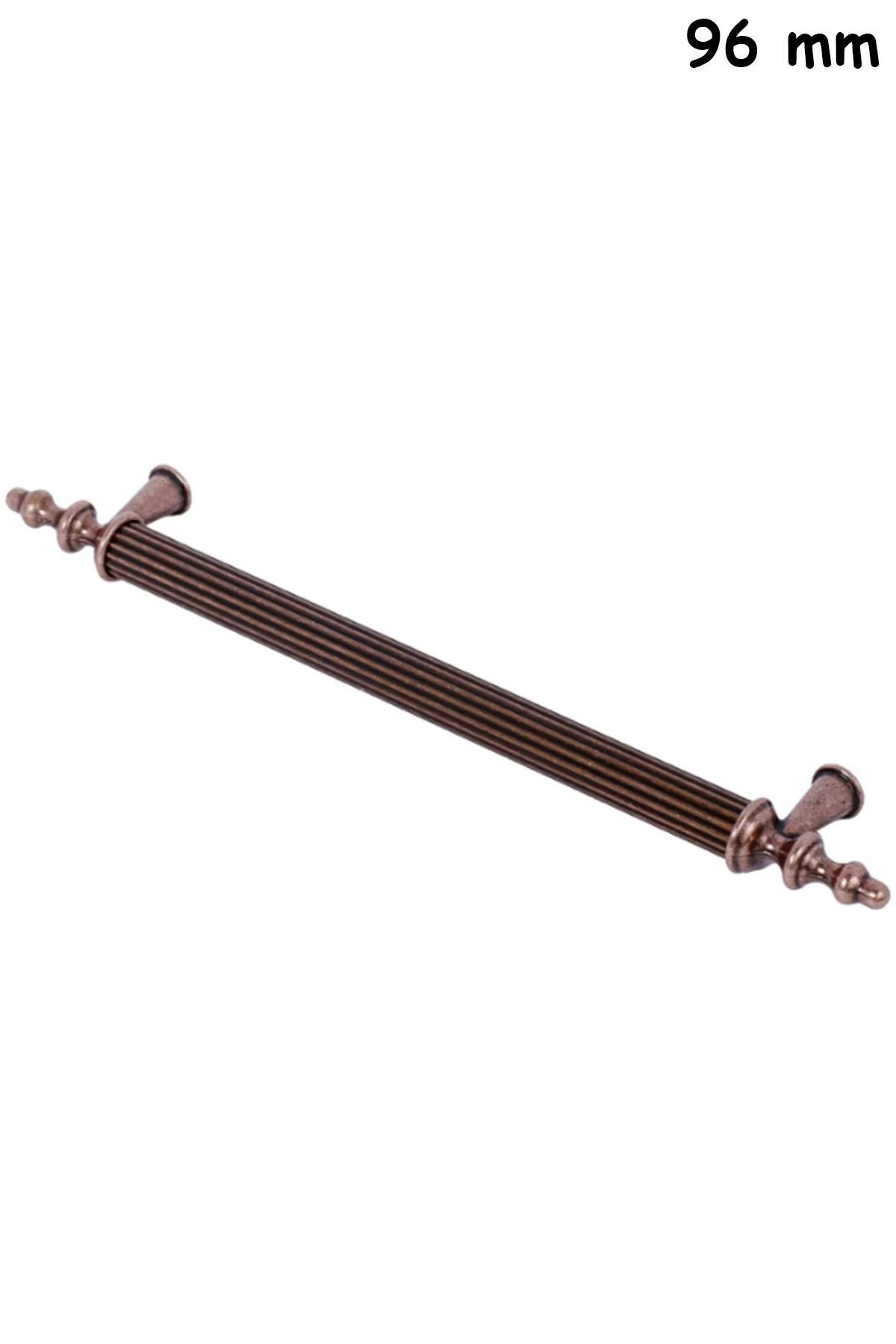 96 mm Ovacık Antik Rustik Metal Kulp Mobilya Dolap Kapak Çekmece Kulpu