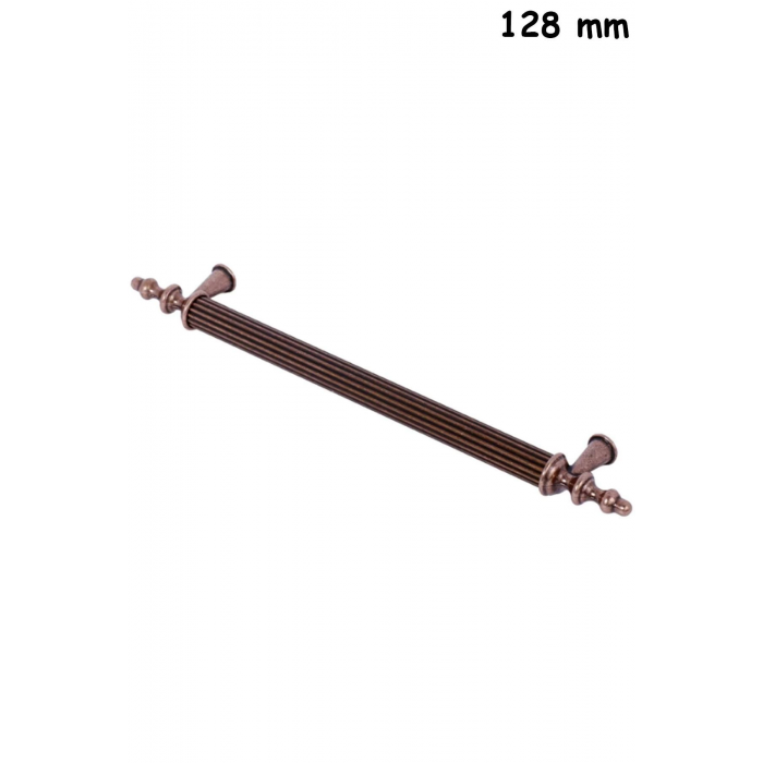 128 mm Ovacık Antik Rustik Metal Kulp Mobilya Dolap Kapak Çekmece Kulpu