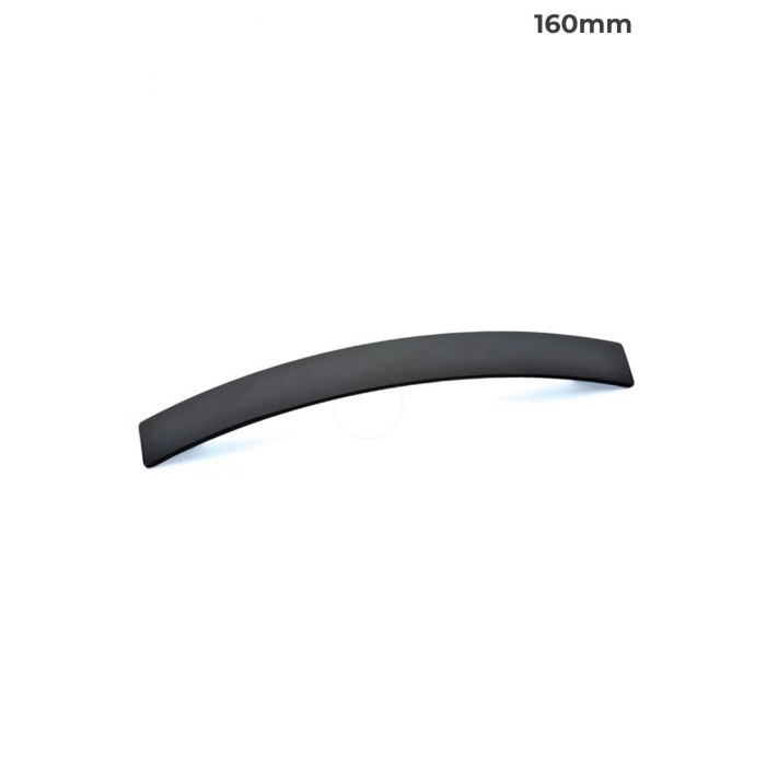 160 mm Siyah Yay Kulp Mobilya Kulpu