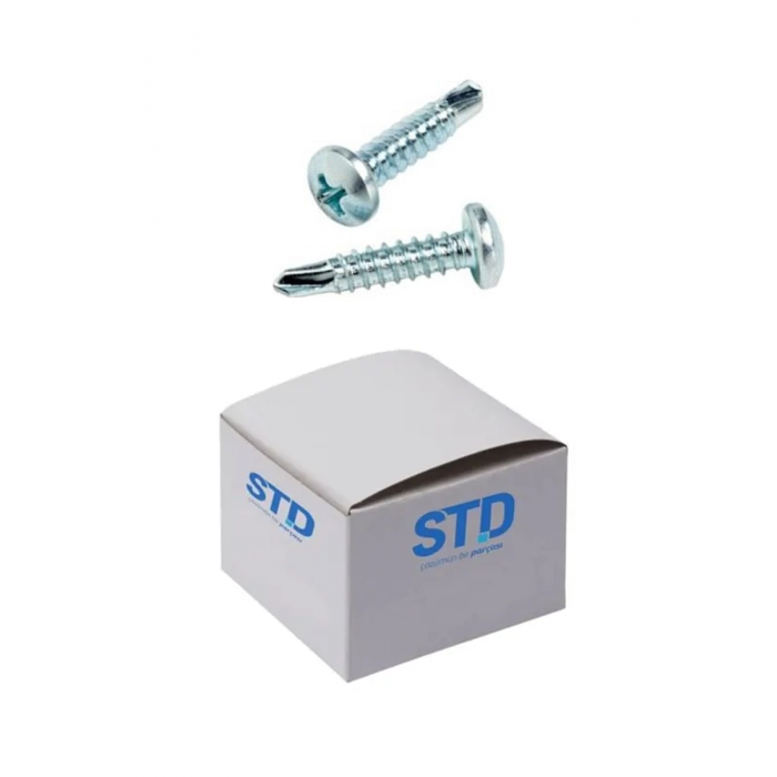 STD YSB Mercimek Başlı Akıllı Vida 3.9x16 Paket 2500 Adet