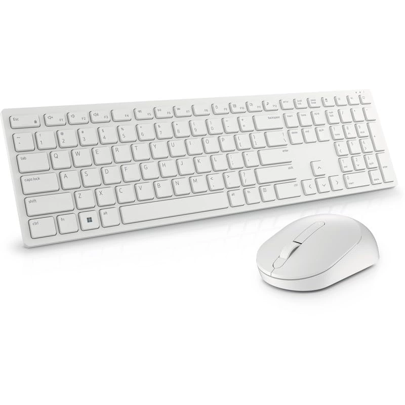 Dell Pro Wireless Keyboard and Mouse - KM5221W - Turkish (QWERTY) - White